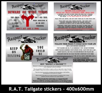 Respect a Trucker welcomes you...