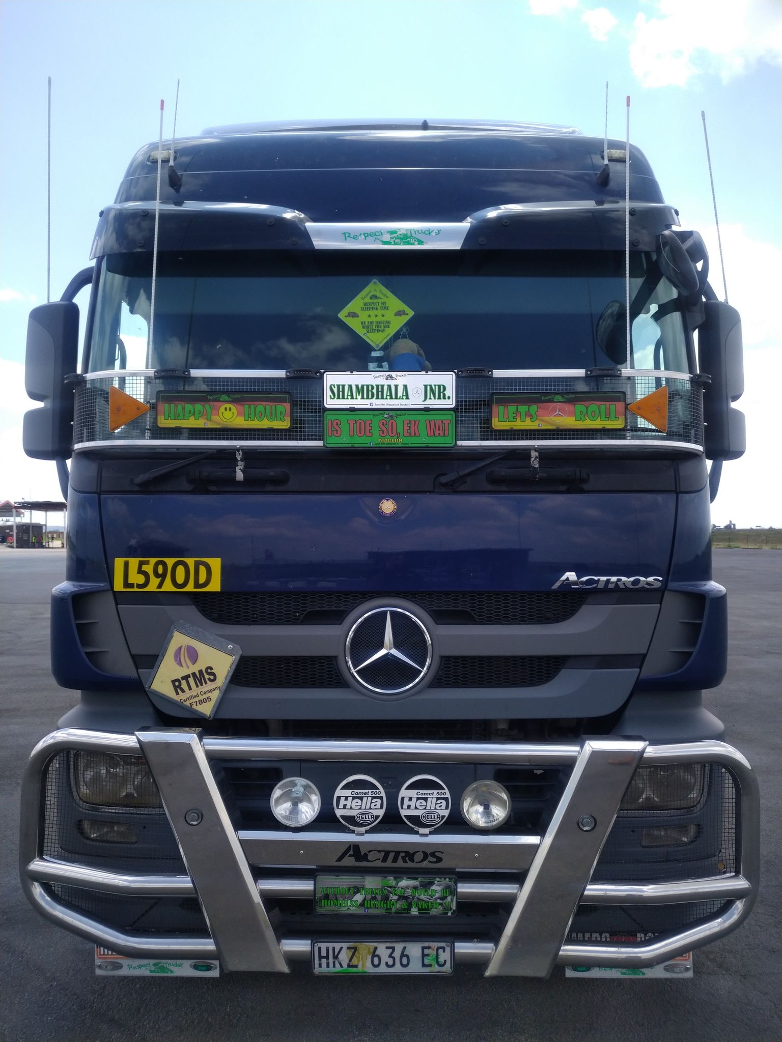 Respect a Trucker welcomes you...